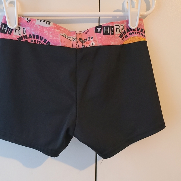 Lucy Lu Dancewear | Costumes | Mean Girls Pink And Black Graphic Shorts ...